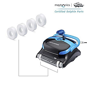 Dolphin Genuine Replacement Part - Nautilus CC Plus Robotic Pool Vacuum Cleaner Tune-up Kit with Replacement Filters, Brushes, Climbing Rings, and Tracks