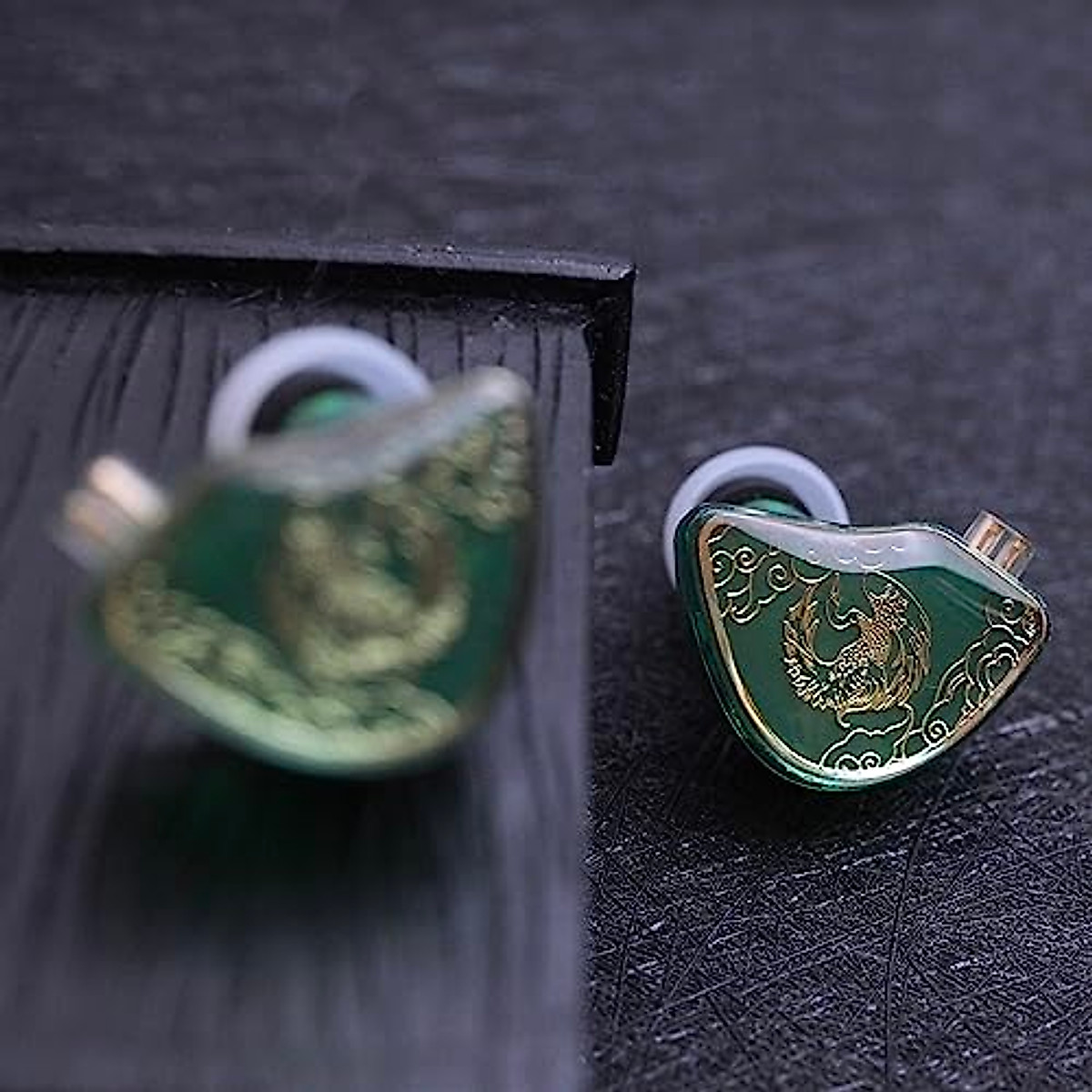 HIFICAT Tangzu WANER SG Jade Green 10mm Dynamic Driver in-Ear Earphone，PET Diaphragm HiFi IEM