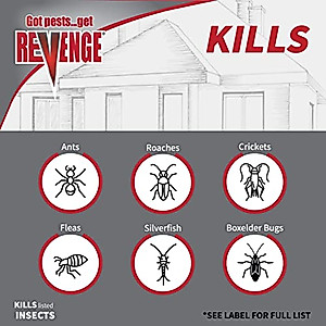 REVENGE Ant Killer Dust, 1 lb. Ready-to-Use Long Lasting and Waterproof Formula for Indoors & Outdoors, Perimeter Treatment