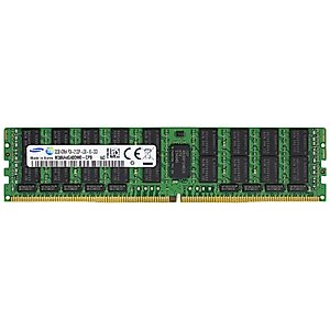 Samsung 32GB DDR4 2133MHz PC4-17000 ECC LRDIMM 4Rx4 Quad Rank 1.2V Load Reduced DIMM 288-Pin Server RAM Memory - M386A4G40DM0-CPB