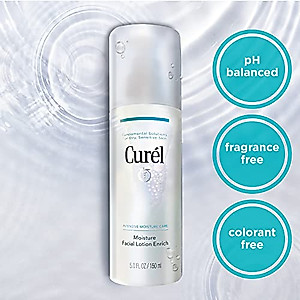 Curel Japan Skin Care Hydrating Water Essence Toner, Water Based Face Moisturizer for Dry Skin, Serum for Face, 5 oz