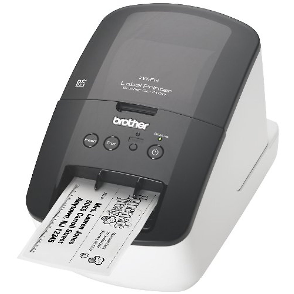 Brother High-Speed Label Printer with Wireless Networking (QL710W)