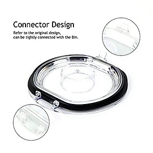 Bin Lid Cap for Dyson V7 V8 SV10 SV11 Vacuum Cleaner Replacement Cover with Sealing Ring