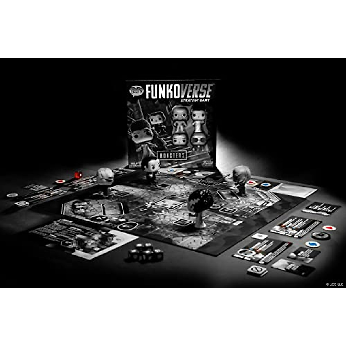 Funko Funkoverse: Universal Monsters 100 4-Pack Miniature Figures (Styles May Vary)