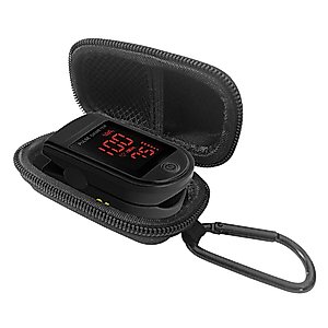 DailyU Travel Case for Zacurate Pro Series 500DL Fingertip Pulse Oximeter Blood Oxygen Saturation Monitor (CASE ONLY)