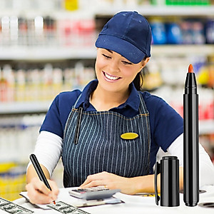 8 Pcs Counterfeit Bill Detector Pen Money Checker Fake Bill Checker Universal Detect Fake Money Tester