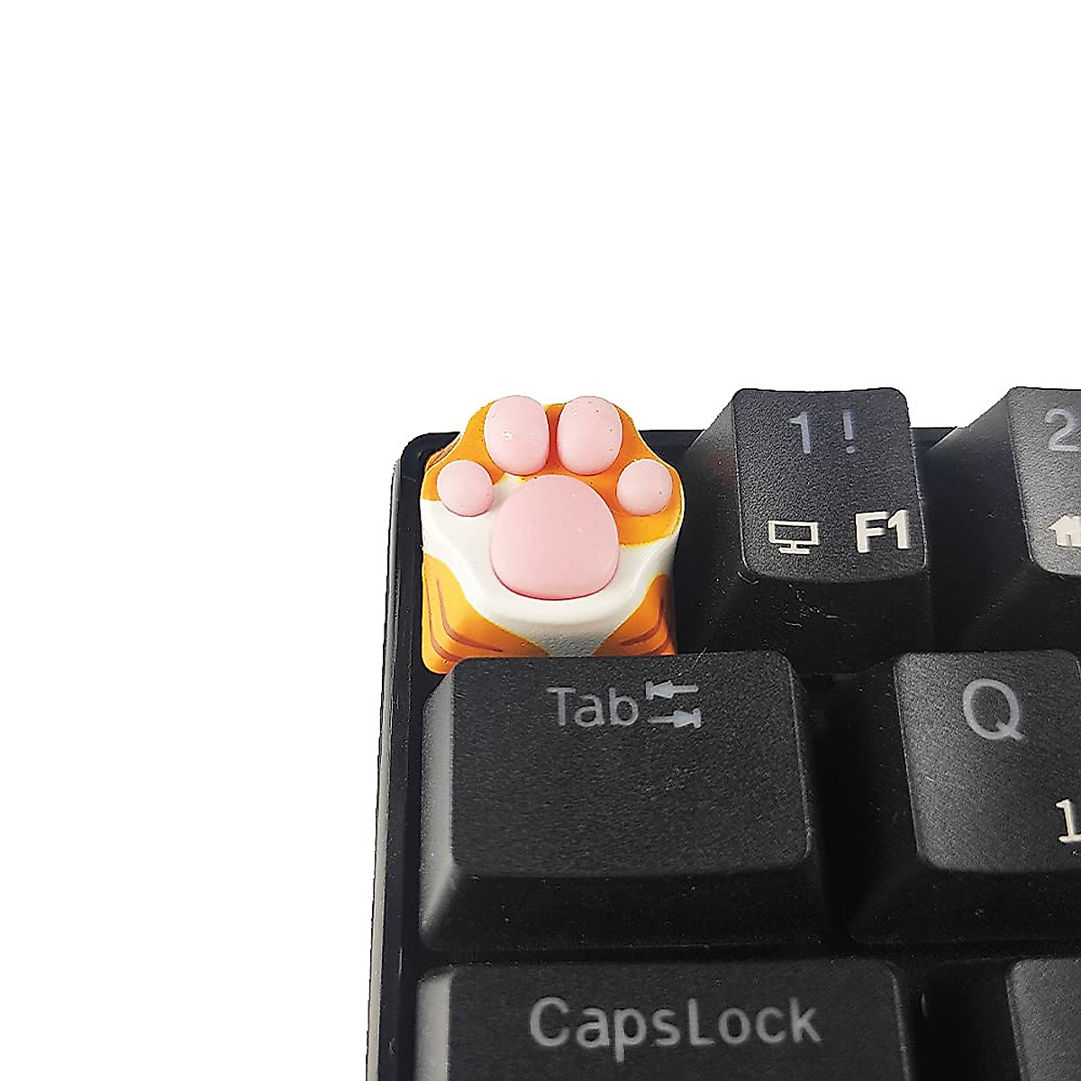 Hidetaka Design Cute Cat Paw Keycap for for Mechanical Gaming Keyboard Applicable to The ESC Key（Cherry Switch） (Cat1)