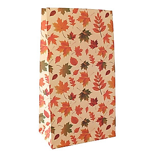 Dinosaur Favor Bags - 24-Count Colorful Cute Dinosaur Pattern Design Printed on Dark Blue Kraft Paper Goodie Gift Bags - Dino Party Supplies for Dinosaur Theme Birthday Party - 9.5" x 5.5" x 3.25"