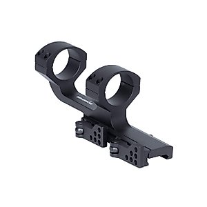 Monstrum G3 1-6x24 First Focal Plane FFP Rifle Scope with MOA Reticle | ZR302 Quick Release Scope Mount | Bundle