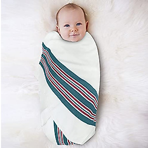 Lenenz Baby Receiving Blankets, 100% Cotton Flannel Receiving Blanket, Perfect for swaddling & Wrapping, Ultra-Soft Hospital Blankets, Size 30 x 40 inch (6)
