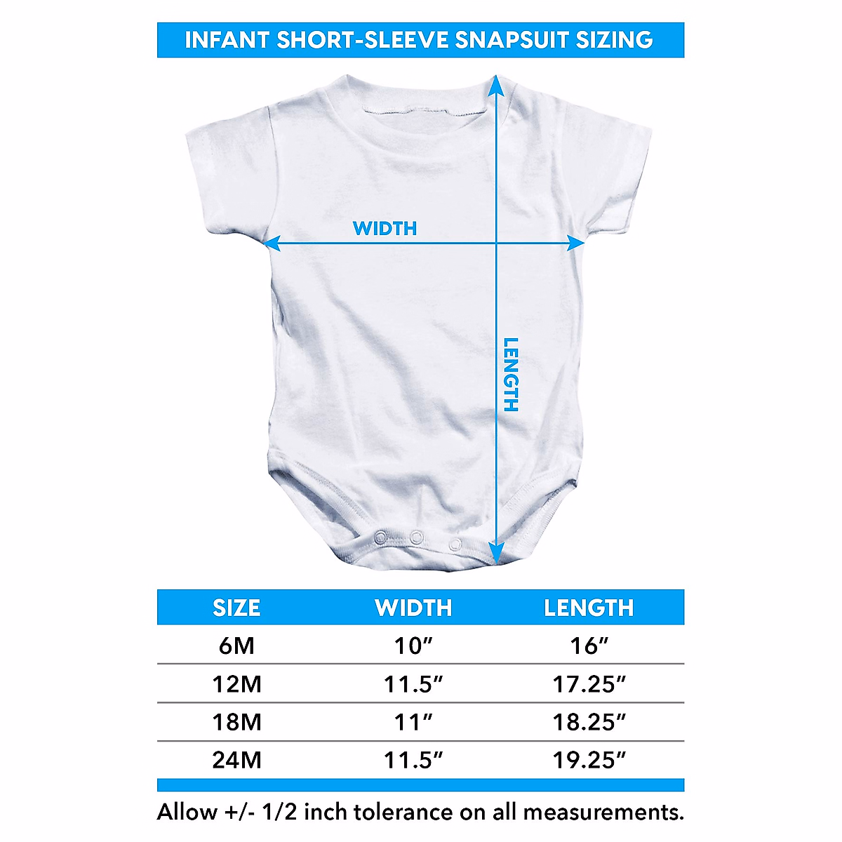 Liberty University Official Between The Lines Unisex Infant Snap Suit for Baby,Athletic Heather, 6 Months