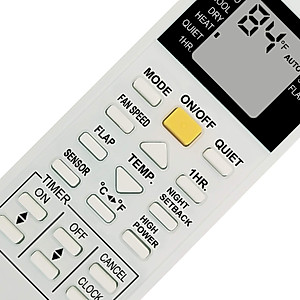 Replacement Air Conditioner Remote Control CV6233198927 CV6233187136 CV6233187143 CV6233187044 CV6704000024 CV6233187020 CV6233187051 CV6704000023 CV6233187037 Work for CS-KE30NKU