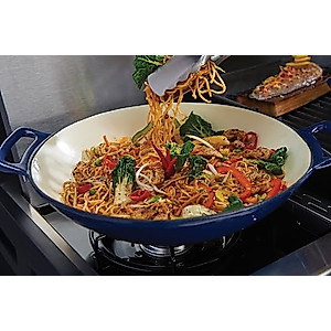 Broil King Cast Iron Porcelain Wok