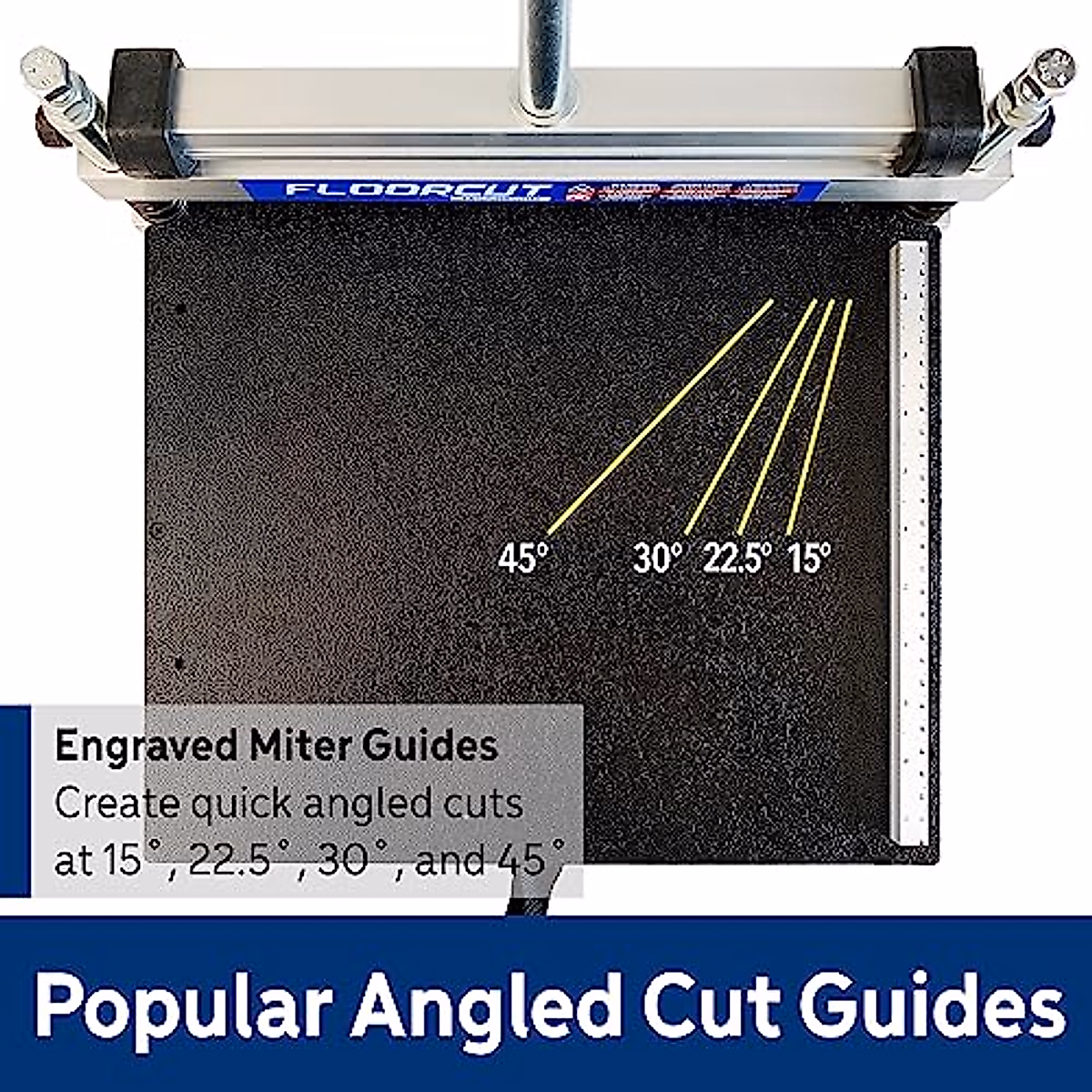 FLOORCUT 13" Vinyl Floor Cutter Light-Duty, Cuts up to 5mm Vinyl Plank such as LVT, SPC, & WPC (NOT FOR LAMINATE OR HARDWOOD FLOORS)