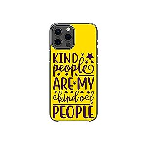 Kind Peoples Are My Kind Of Peoples Motivational Inspirational Positive Pattern Art Design Anti-Fall and Shockproof Gift iPhone Case (iPhone 6+/6s+)
