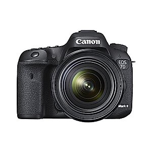 Canon DSLR camera EOS 7D Mark II EF24-70L IS USM lens kit EF24-70mm with F4LIS USM EOS7DMK2-2470ISLK [International Version, No Warranty]
