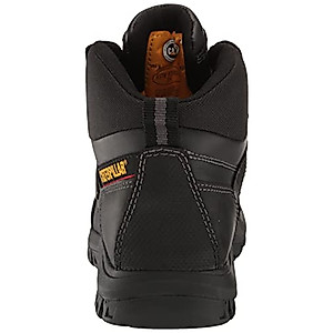 Cat Footwear Men's Threshold Waterproof Soft Toe Work Boot, Black, 10.5