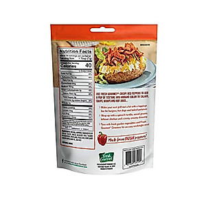 Fresh Gourmet Crispy Red Peppers | Low Carb | Crunchy Snack and Salad Topper, 3.5 Ounce (Pack of 6)