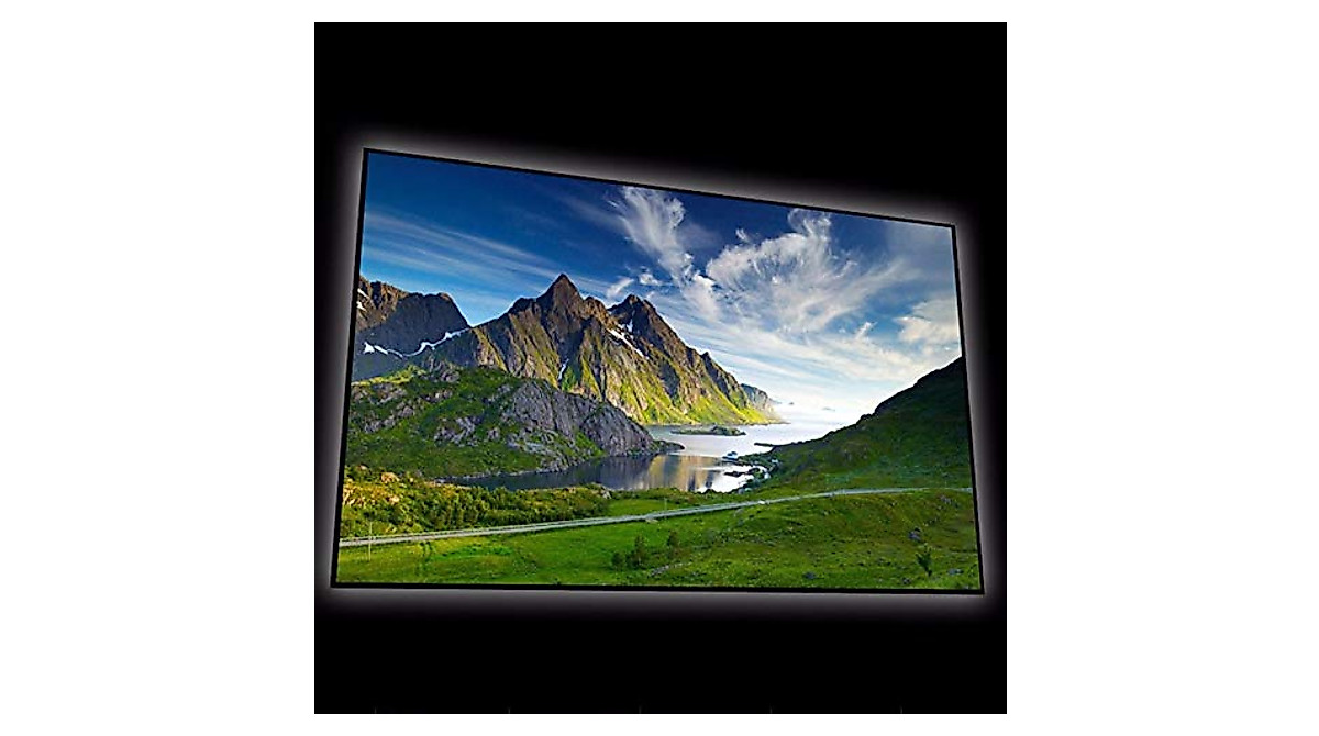 ZLXDP 300-Inch 4K Fixed Frame Projection Screen with ALR Tech
