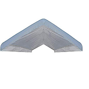 Professional EZ Travel Collection Heavy Duty Waterproof Valance Canopy Cover, White, 10FT. x 20FT.,EZ-0557
