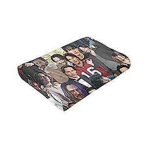 Gadimen Keanu Reeves Throw Blanket, Super Soft Lightweight Flannel Fleece Blankets for Bed Couch Sofa, All Season Warm Cozy Fuzzy Plush Microfiber Blanket for Hot Sleepers 50x40 inches