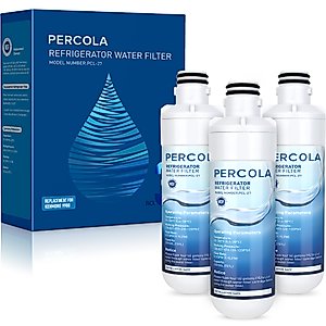 PERCOLA 9980 Water Filter, NSF 42, 53 & 401 Certified Filter Replacement for Kenmore 46-9980, 469980, 9980-KM, 9980 (replaces ADQ74793502) AGF80300805 (3 Pack)