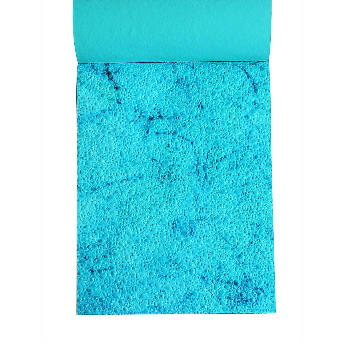 Paperhues Shades of Blue Handmade Scrapbook Paper 8.5 x 11" Pad, 36 Sheets (2 sheets each of 18 styles)