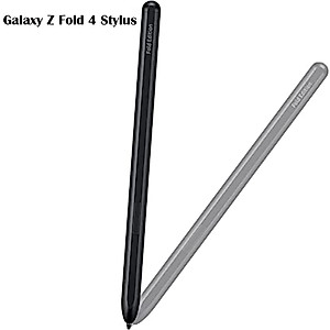 Galaxy Z Fold 4 Pen Stylus Replacement for Samsung Galaxy Z Fold 4/5 S Pen Stylus Pen,Compatible Galaxy Z Fold 4/5 Phone EF-FF92PCBEGUS with Eject Pin+2 Tips (Black)