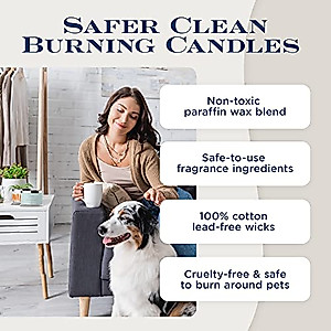 Premium Scented 4-Wick Candle, Lily of The Valley, HomeWorx by Slatkin & Co - 18 oz - Long-Lasting Jar Candle, 30-55 Hours Burn Time - Lily of The Valley, Hyacinth, Jasmine & Spring Green Leaves