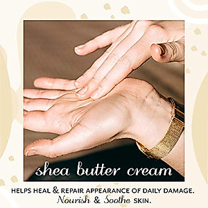 Mother's Shea Whipped Shea Butter (Vanilla, 2 Oz Tins - Set of 3) 100% Pure Raw Unrefined African Shea - Organic, Sustainably-Sourced Ingredients - Natural Skin & Hair Care