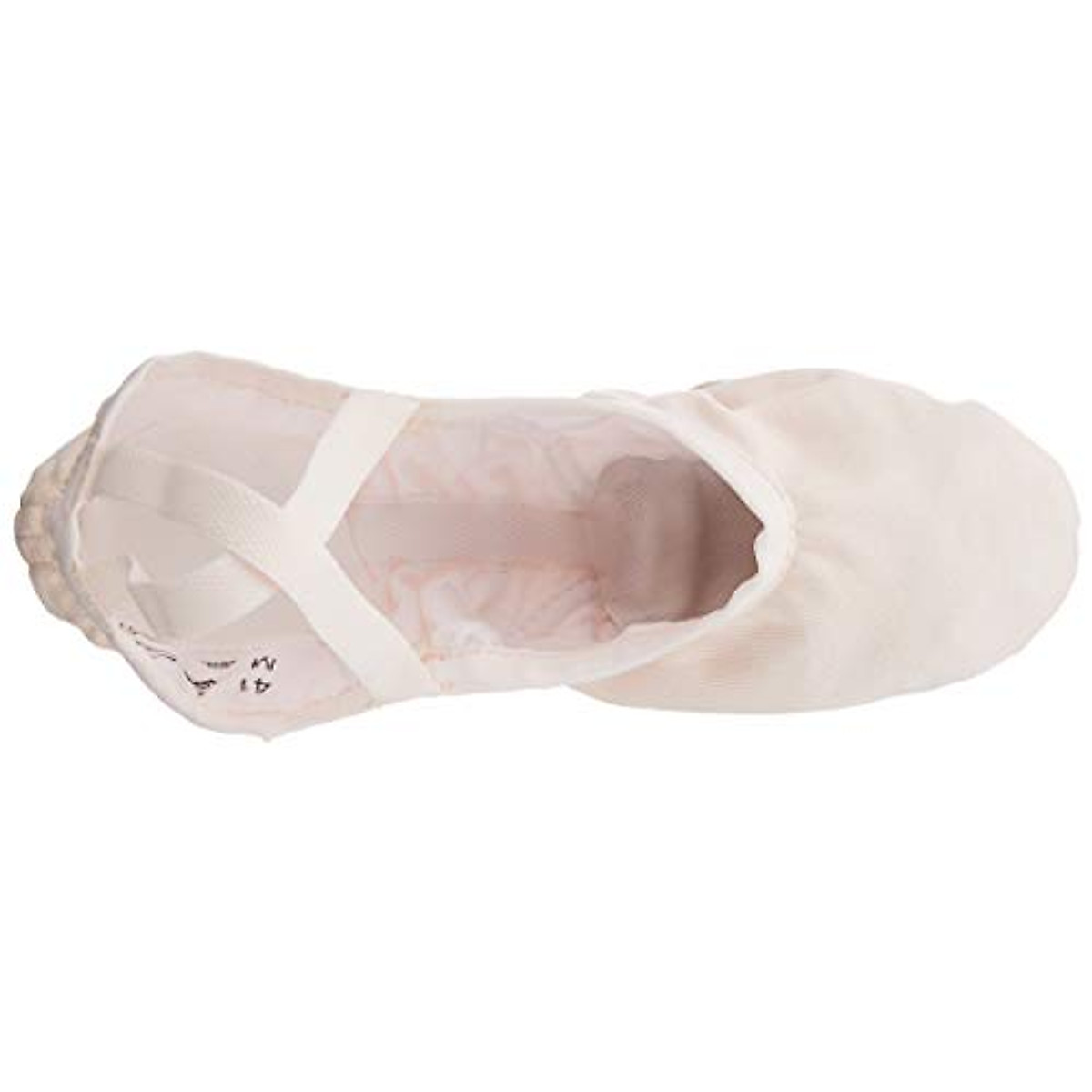 Wear Moi Vesta Stretch Canvas Ballet Slippers, Dark Pink, Size 37M EU/ 6 US (WMVESDPI37)