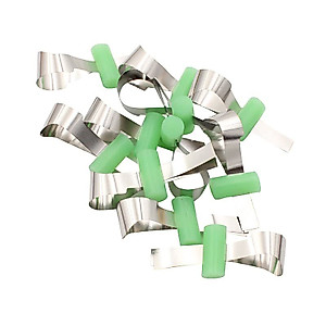 TEPTOARCH Lab Forming Sheet 50pcs/Box Orthodontic Sectional Contoured Metal Matrice Polyester Dentist Material for Adult/Child