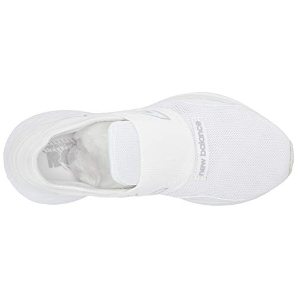 New Balance Fresh Foam Roav V1 Bungee Running Shoe, Nb White/Light Aluminum, 3 US Unisex Little Kid