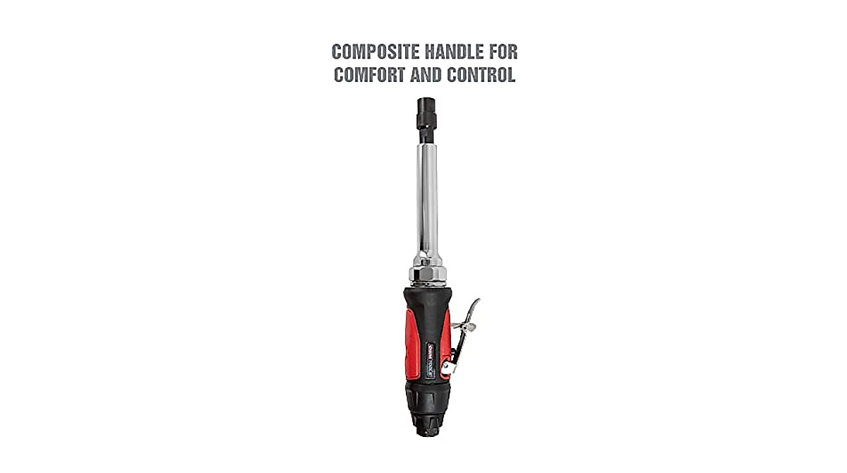 OEMTOOLS 24408 1/4 Inch Extended Air Die Grinder, Straight Die Grinder ...
