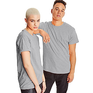 Hanes Men's 2 Pack X-Temp Performance T-Shirt, Light Steel, MEDIUM