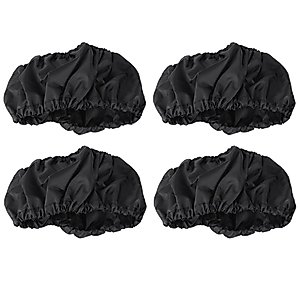4Pcs Baby Stroller Wheel, Wheelchair Tire Protector Black Child Kid Baby Stroller Wheel (S)