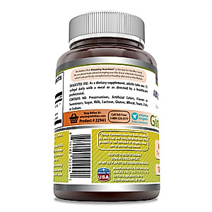 Amazing Formulas Ginkgo Biloba Supplement | 60 Mg | 120 Veggie Capsules | Non-GMO | Gluten Free | Made in USA