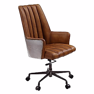 Acme Furniture Salvol Office Chair, Silver