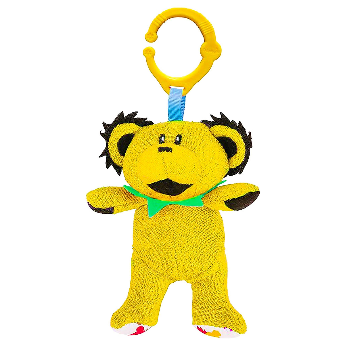 Grateful Dead Dancing Bear, Infant, Interactive Plush Toy & Rattle by daphyls