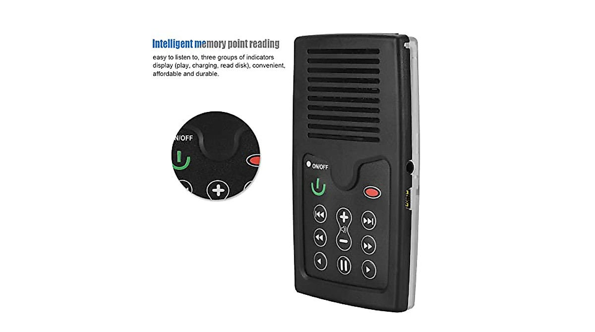 Audio Bible Player - Portable Solar Charger & Text-to-Speech Device