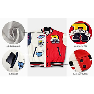 VOIKERDR Button Down Shirts for Women Outerwear Windbreaker Varsity Jacket for Women Summer Lightweight Jacket 2023