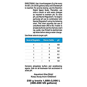 Seachem Discus Buffer 250gram