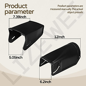 762222MA Chute Assembly for Murray/Craftsman Snow Throwers Models 536884561, C950-52005-0, 536884320, 536884562, Replacment 762222, 325864, 325847, 76221Ma, 76221, 325847Ma, 585414, 307672