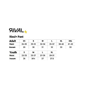 Easton | RIVAL+ Baseball Pant | Grey | Youth | Large