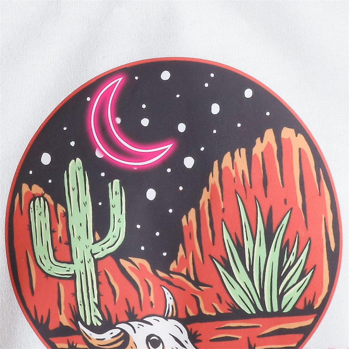 Pack Baby Swaddles Children's Clothing Autumn Western Girls Cartoon Bull Head Sweater Tassel Flared Pants Crop