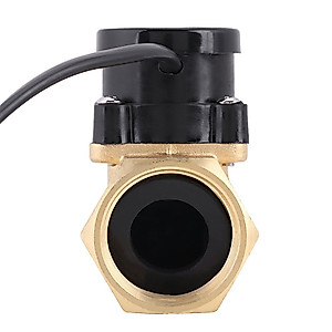 HT-800 G1 Thread 220V Magnetic Wate Flow Sensor Switch Pipe Boosting Pump Laser Machine Automatic Electronic Switch Control for Shower Low Water Pressure Solar Heater Water Circulation