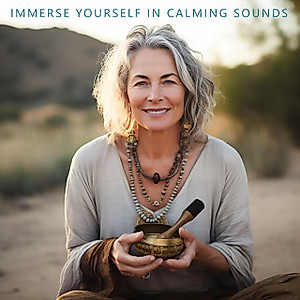 Tibetan Singing Bowl Set – Authentic Hand-Tuned Sound Bowl for Meditation – Complete Meditation Bowl Kit with Cushion, Mallet & Guide – Perfect Tibetan Bell for Yoga, Relaxation, & Sound Healing