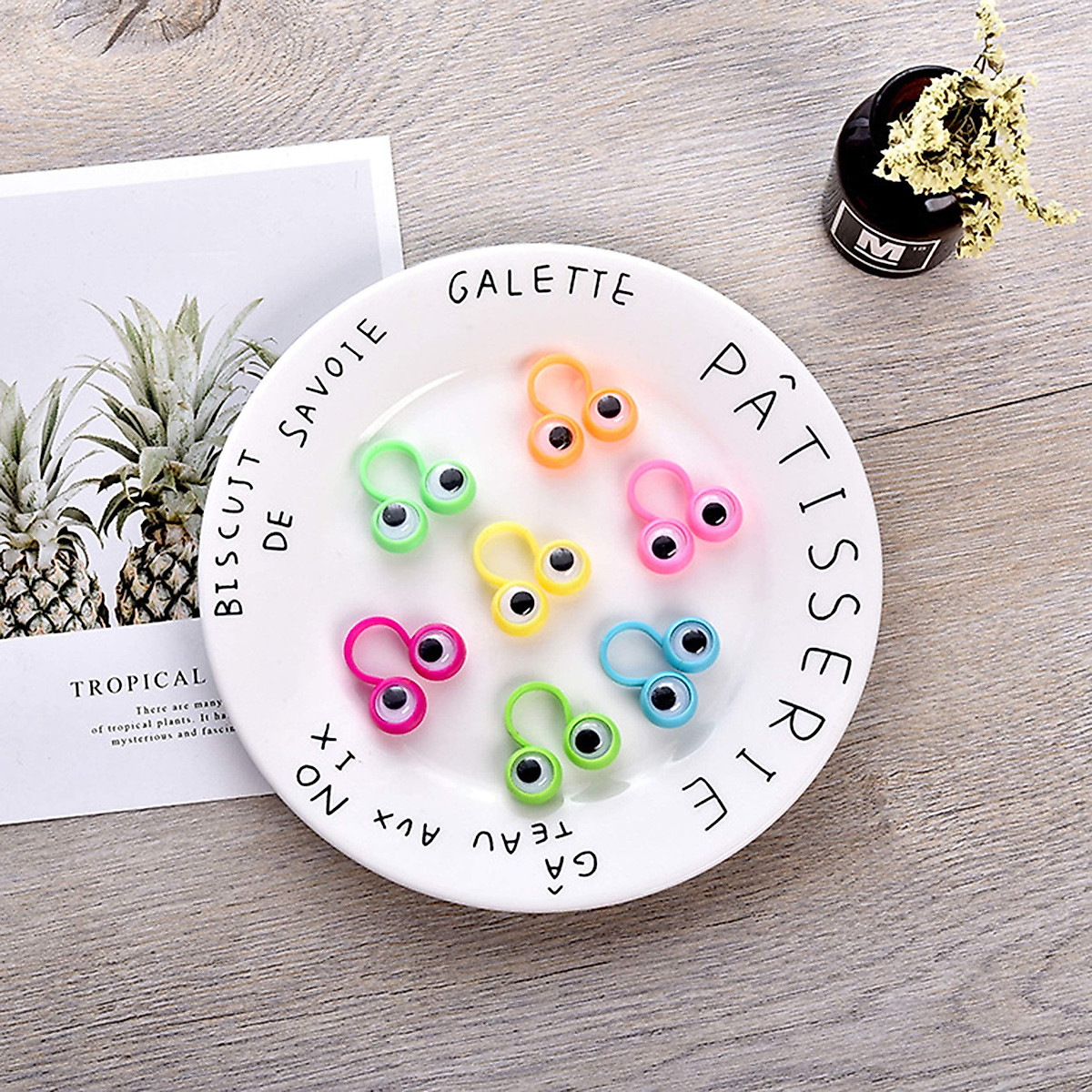 Eye Finger Puppets Googly Eye Finger Puppets Wiggly Eyeball Finger Puppet Rings Eye Finger Toys Party Favors A Pack of 60