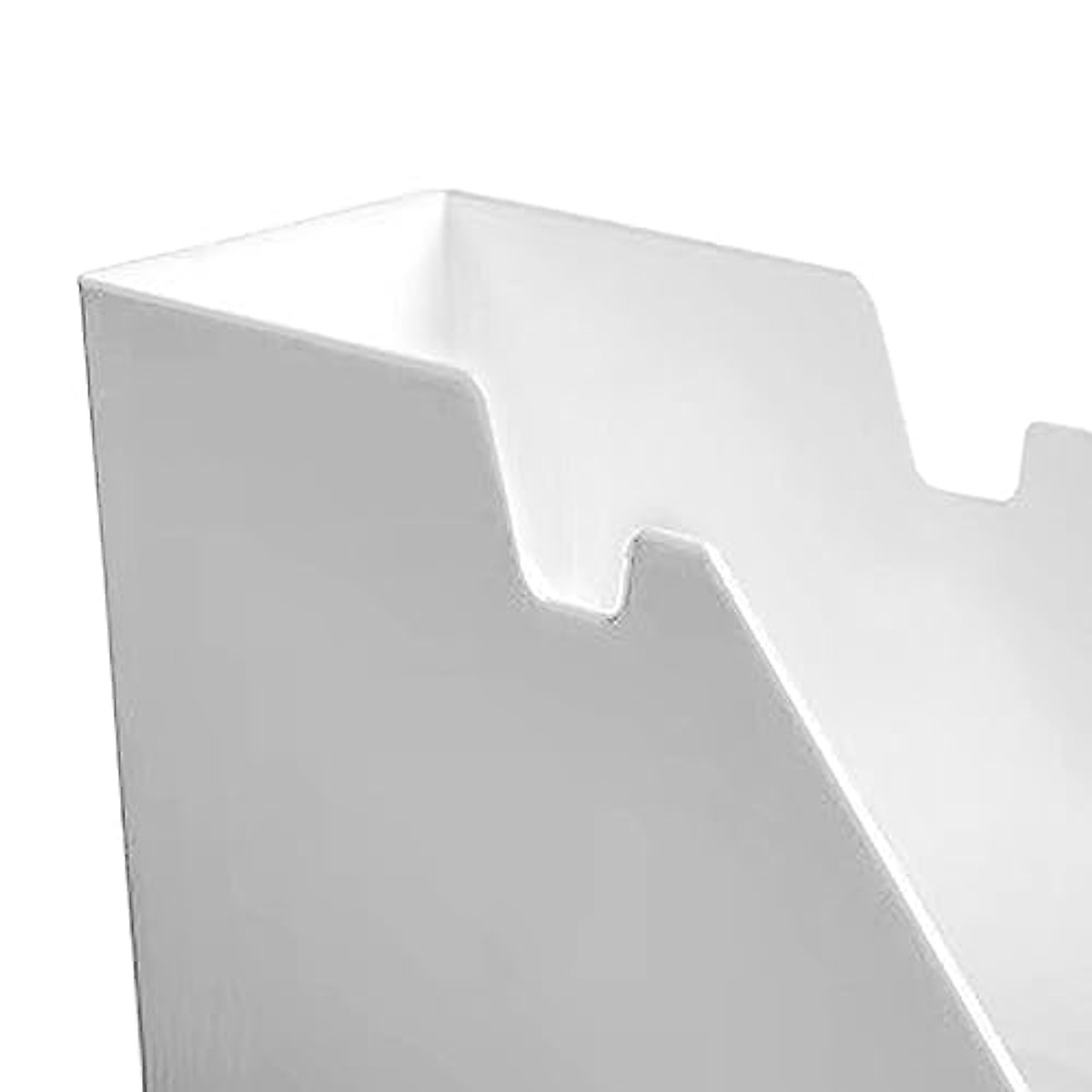 MagiDeal Handbag Storage Organizer for Closet Purse Organizer Wardrobe Vertical Shelving Display Bins Space Saving Purse Bag Divider Dividers White, Small