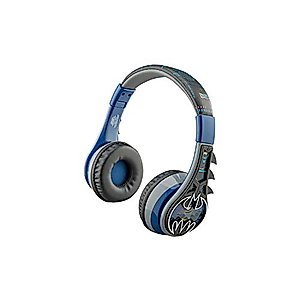 eKids Batman Bluetooth Headphones for Kids, Wireless Headphones with Microphone for Video Call or Zoom Meeting, for Fans of Batman Merchandise and Gifts
